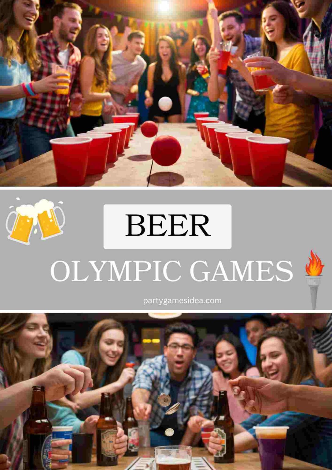 Beer Olympic Games Ideas [Get The Party Started] - Fun Party Games ...