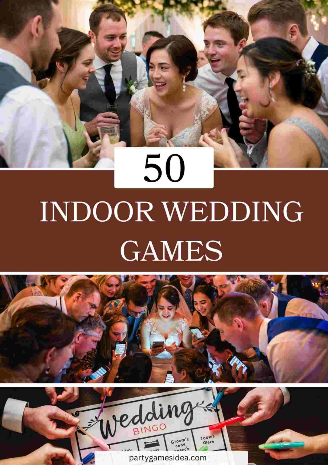 50 Fun Indoor Wedding Games [Guests Will Have Fun] - Fun Party Games ...