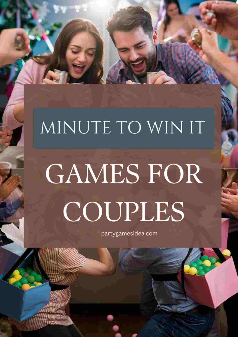 Minute To Win It Games For Couples [Fun & Easy] - Fun Party Games Ideas for Adults and Kids