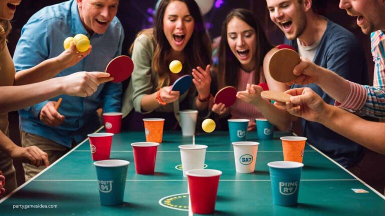 20 Minute To Win It Ping Pong Ball Games - Fun Party Games Ideas for Adults and Kids