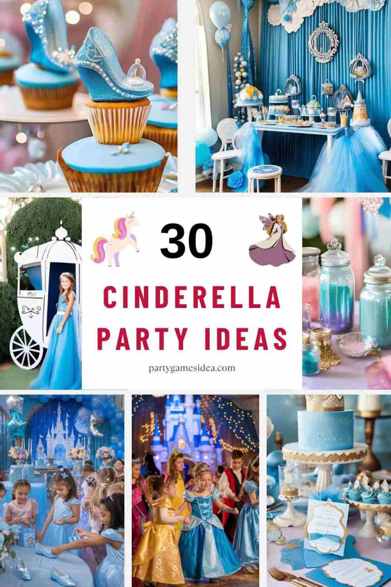 30 Cinderella Party Ideas That Kids Will Love - Fun Party Games Ideas ...