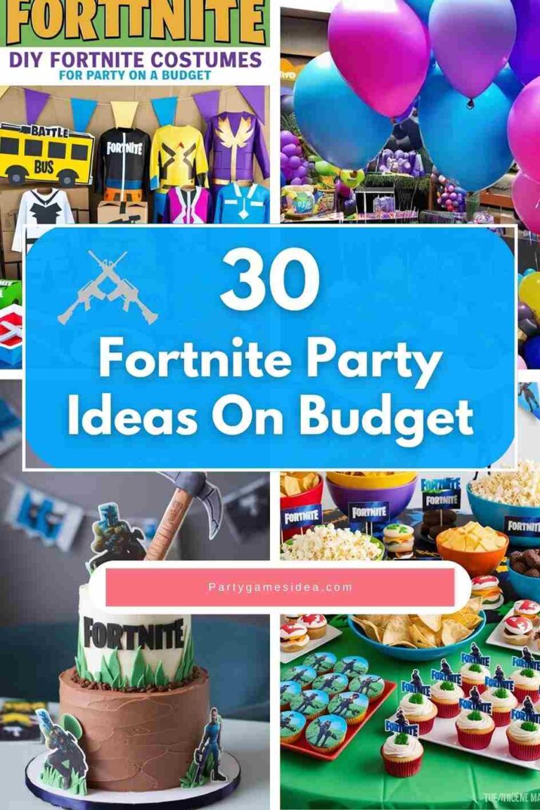 30 Super Fun Fortnite Party Ideas On Budget - Fun Party Games Ideas for ...