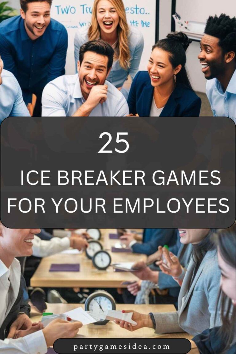 25 Amazing Ice Breaker Games For Your Employees - Fun Party Games Ideas ...