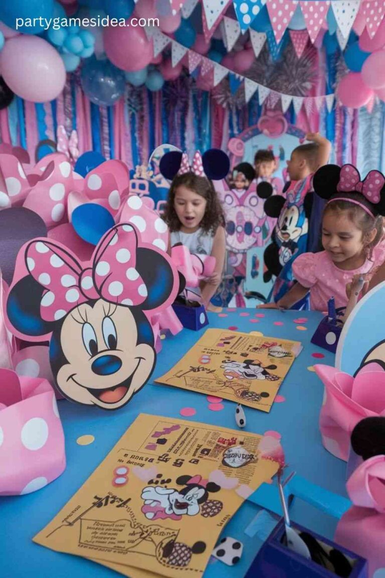 25 Mickey & Minnie Mouse Party Ideas - Fun Party Games Ideas for Adults ...