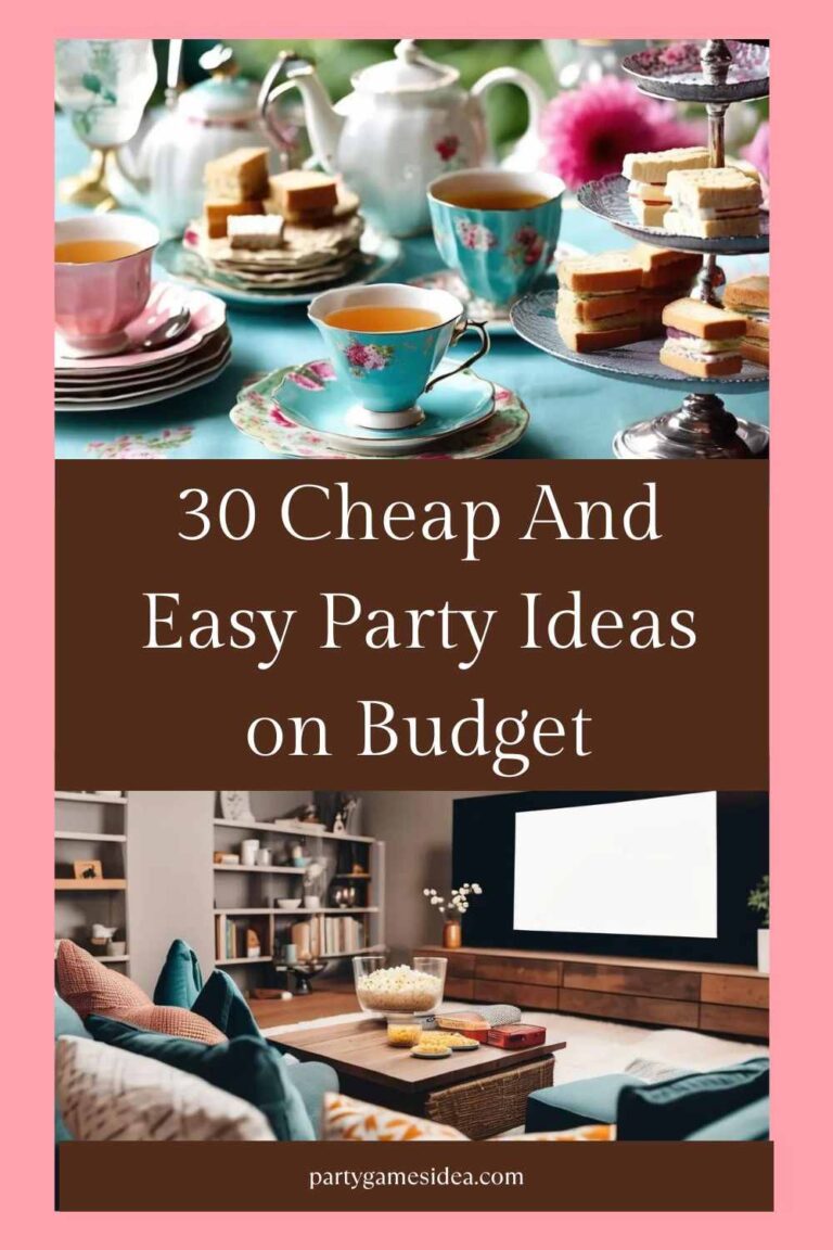 30 Cheap And Easy Party Ideas on Budget - Fun Party Games Ideas for ...