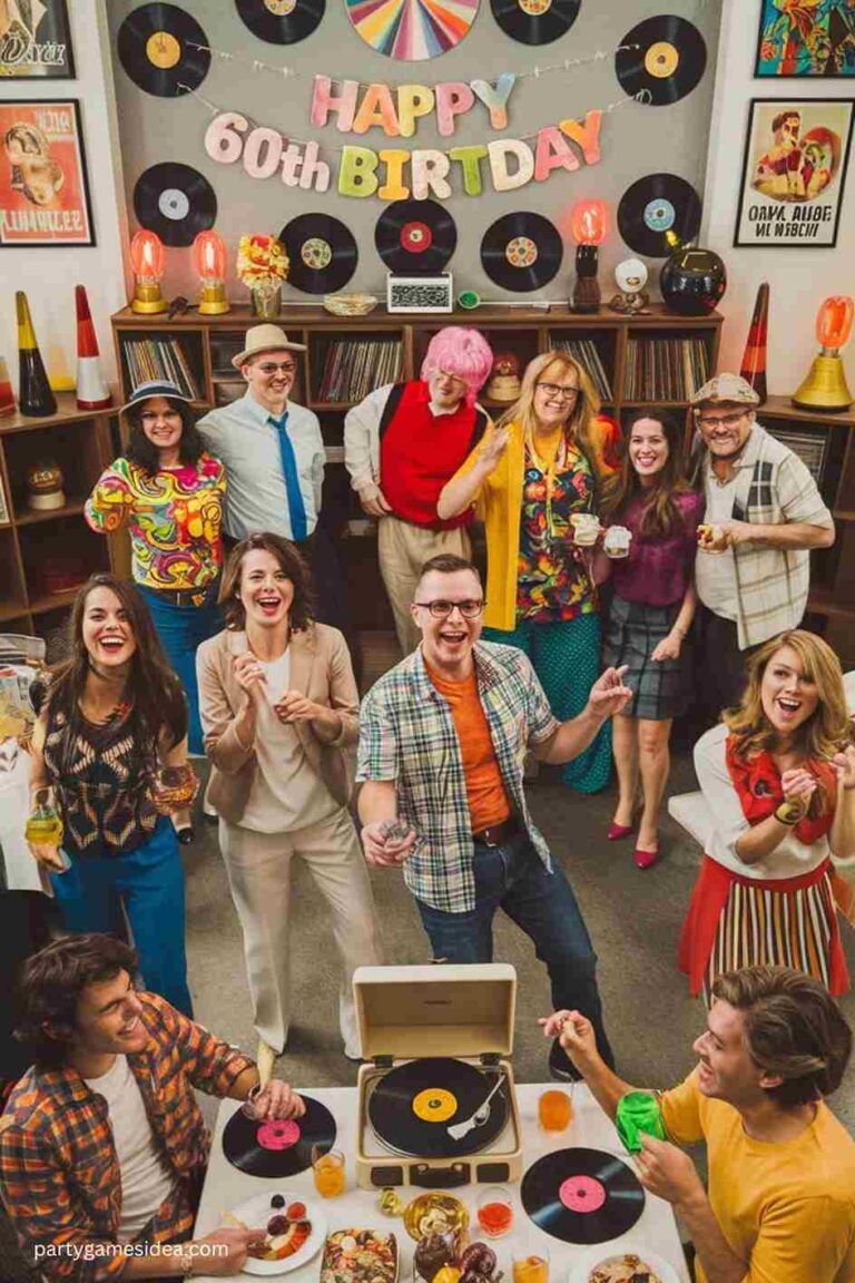 25+ Amazing 60th Birthday Party Ideas - Fun Party Games Ideas for ...