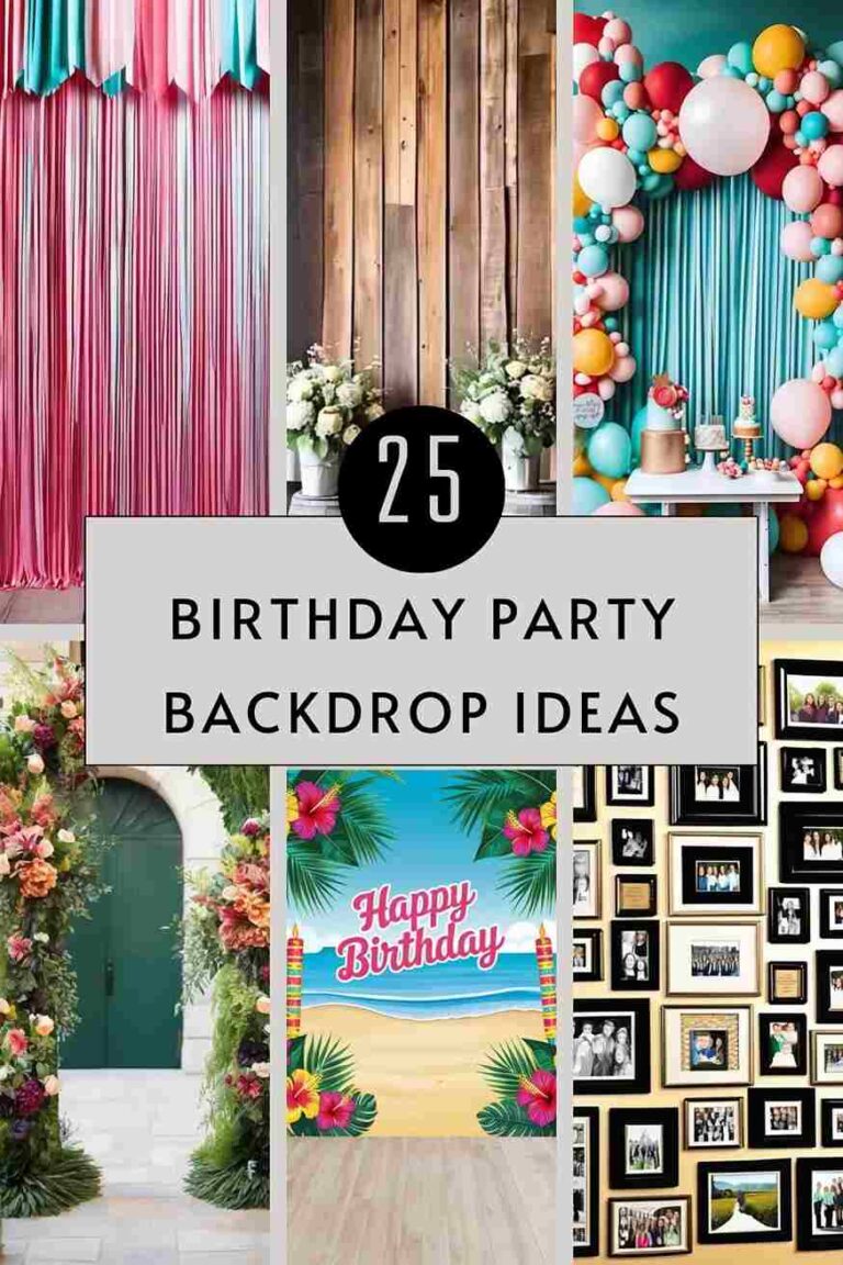 25 Super Easy Birthday Party Backdrop Ideas - Fun Party Games Ideas for Adults and Kids