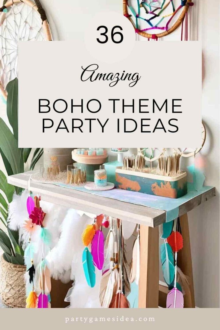 36 Amazing Boho Theme Party Ideas - Fun Party Games Ideas for Adults ...