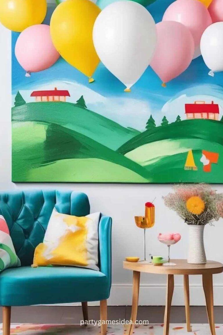 25 Party Backdrop Ideas Without Balloons - Fun Party Games Ideas for ...