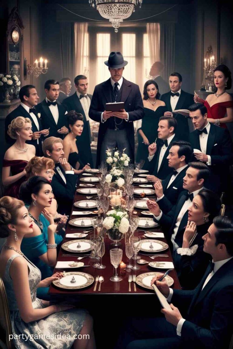 Murder Mystery Dinner Party Ideas [Crazy, Fun] - Fun Party Games Ideas ...