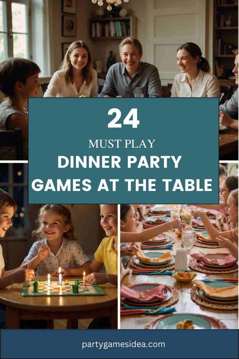 24 Must Play Dinner Party Games at the Table - Fun Party Games Ideas ...