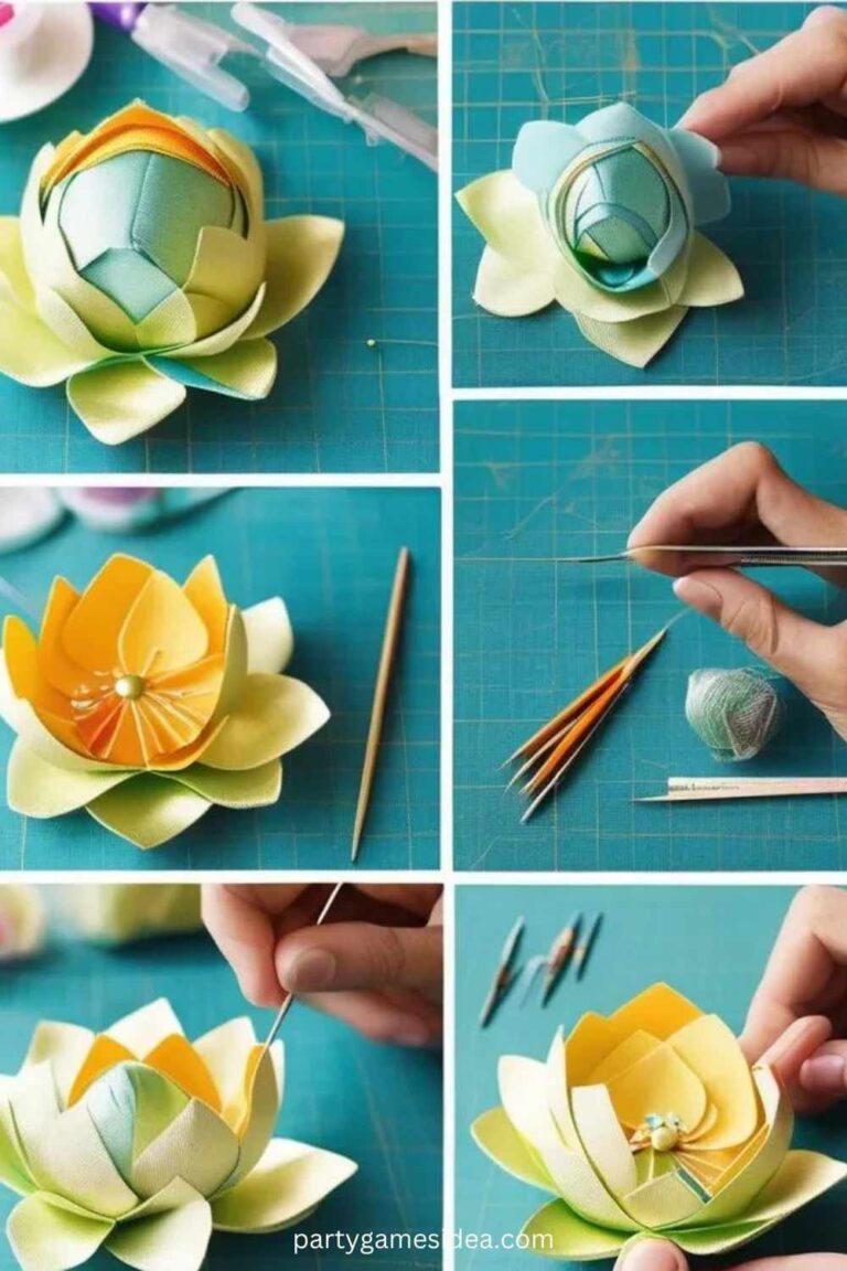 20 Super Amazing Lotus Flower Craft Ideas - Fun Party Games Ideas for ...