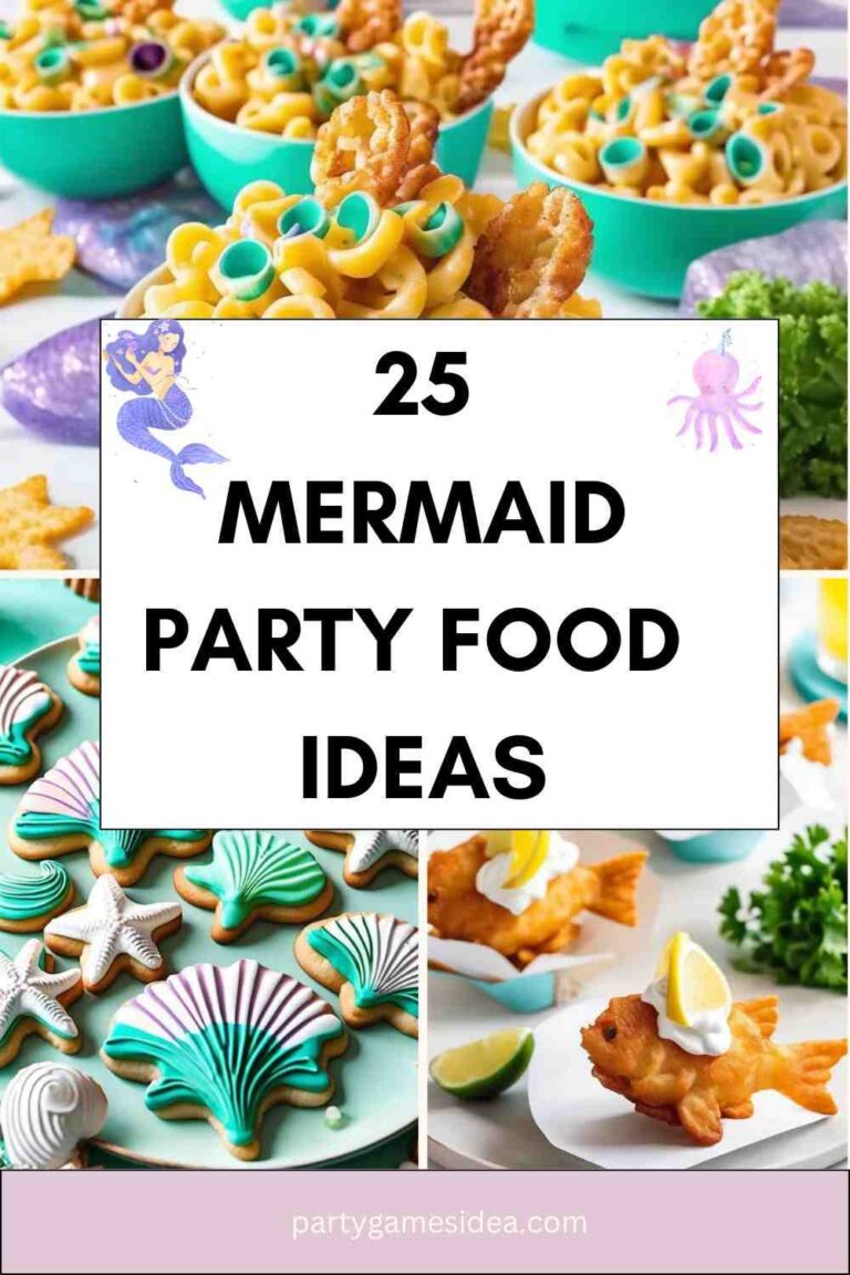 25 Easy Mermaid Party Food Ideas - Fun Party Games Ideas for Adults and ...