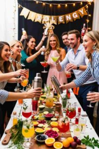25+ Fun and Festive Drinking Cocktail Party Games Ideas - Fun Party ...