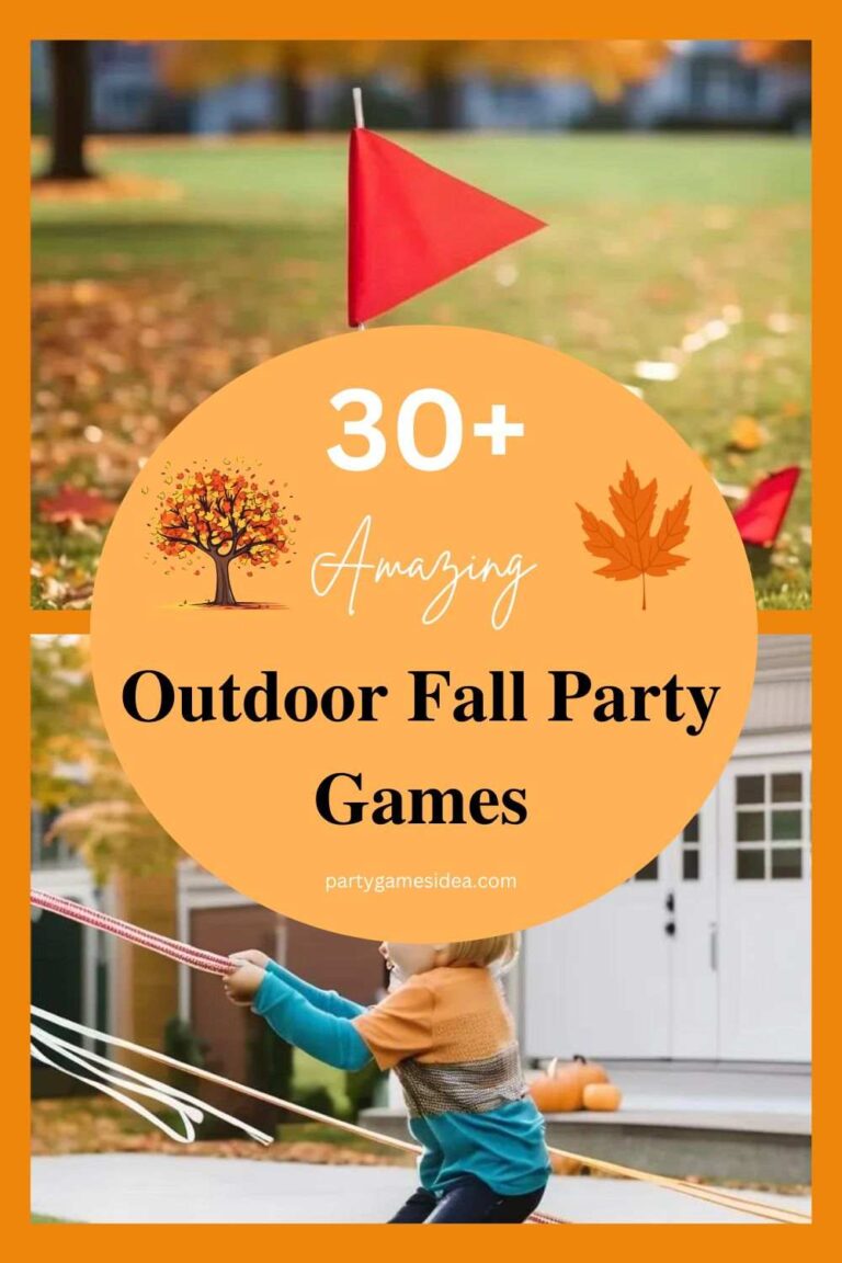 30+ Amazing Outdoor Fall Party Games [Autumn Adventure] - Fun Party ...