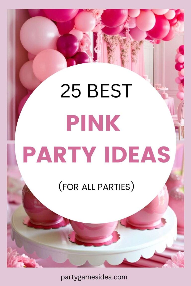 25 The Best Pink Party Ideas (For All Parties) - Fun Party Games Ideas ...