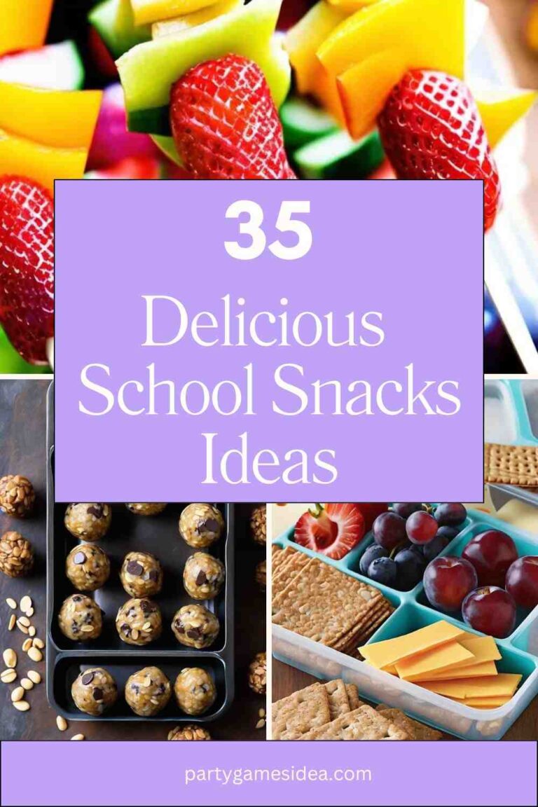 35 Easy And Delicious School Snacks Ideas - Fun Party Games Ideas for ...