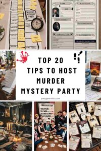 Top 20 Tips To Host Murder Mystery Party - Fun Party Games Ideas for ...