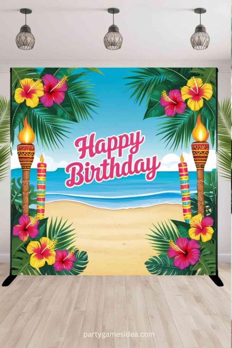 25 Super Easy Birthday Party Backdrop Ideas - Fun Party Games Ideas for ...