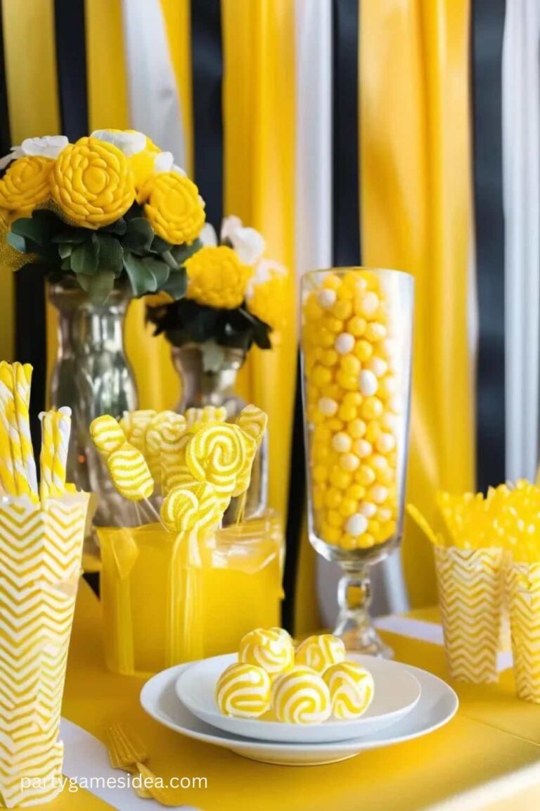 25 Yellow Theme Party Ideas For Adults - Fun Party Games Ideas for ...
