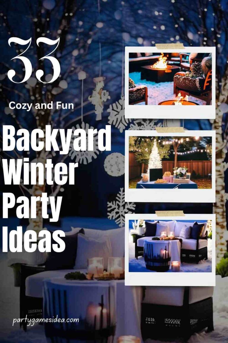 33 Cozy and Fun Backyard Winter Party Ideas - Fun Party Games Ideas for Adults and Kids