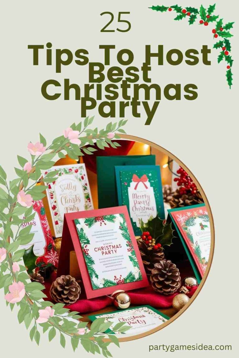 25 Tips To Host Best Christmas Party - Fun Party Games Ideas for Adults ...