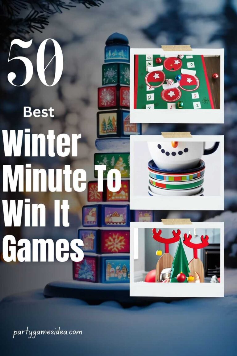 50 Best Winter Minute To Win It Games [Snow Much Fun] - Fun Party Games ...