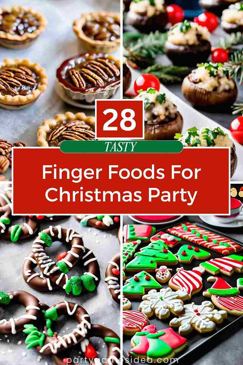 28 Tasty Finger Foods For Christmas Party - Fun Party Games Ideas for ...