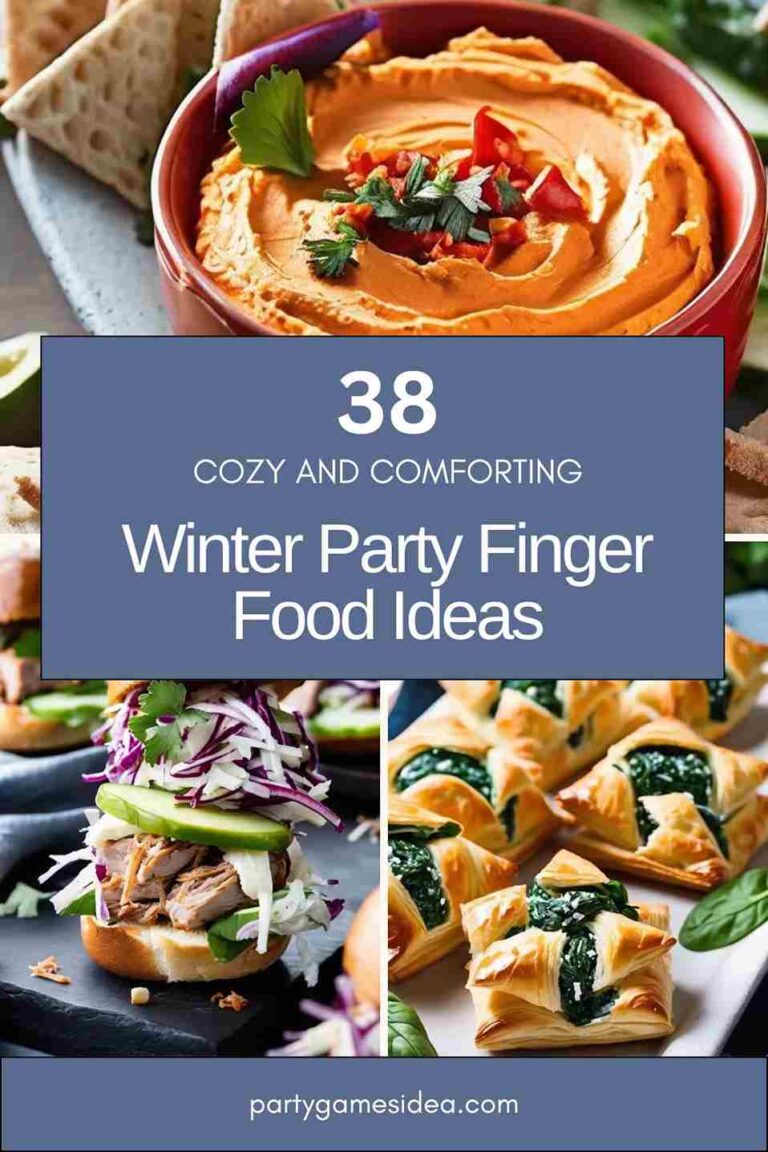 Winter Party Finger Food Ideas [Cozy and Comforting] - Fun Party Games ...