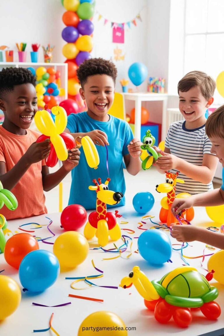 43 Fun and Creative Balloon Crafts For Kids - Fun Party Games Ideas for ...
