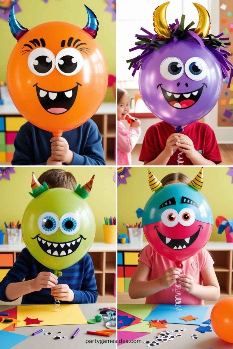 43 Fun and Creative Balloon Crafts For Kids - Fun Party Games Ideas for ...