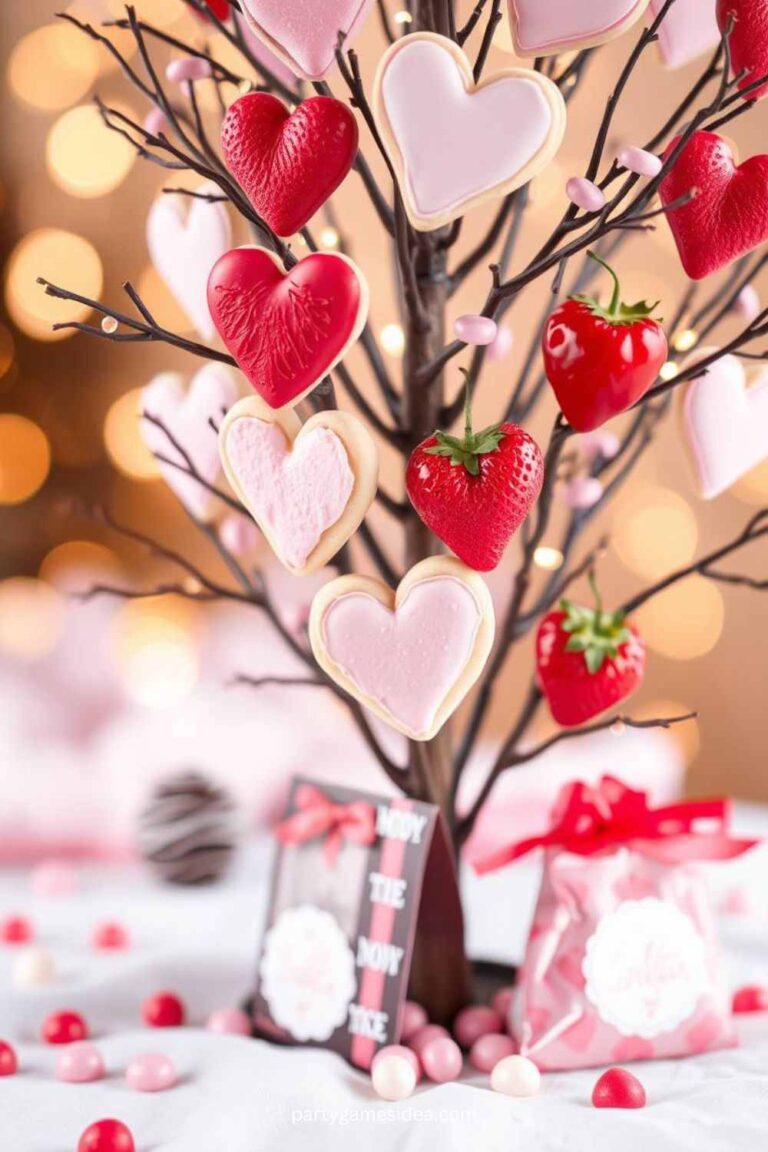 50 Whimsical Valentine's Day Tree Ideas - Fun Party Games Ideas for ...