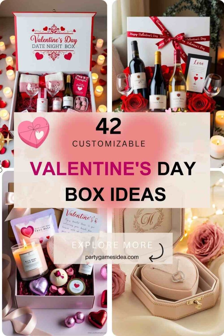 42 Customizable Valentine's Day Box Ideas - Fun Party Games Ideas for ...