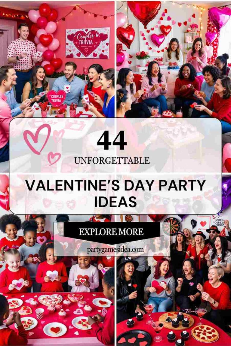 44 Unforgettable Valentine’s Day Party Ideas - Fun Party Games Ideas ...