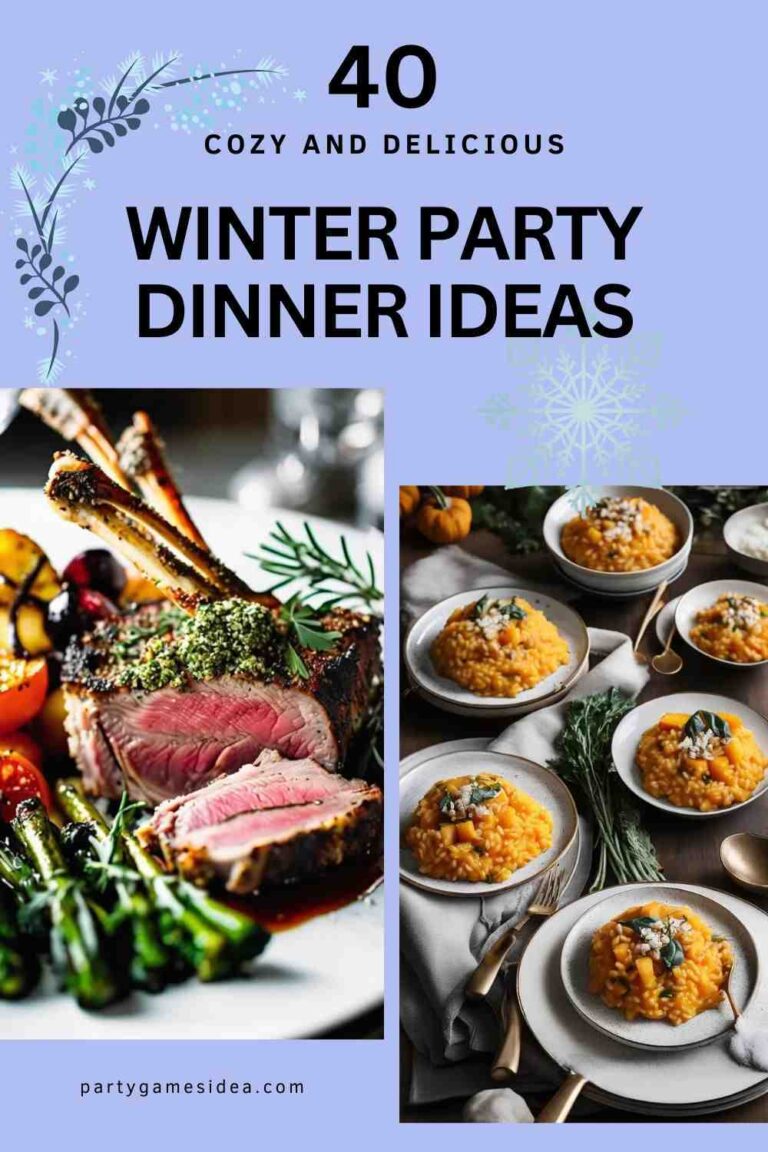 40 Cozy and Delicious Winter Party Dinner Ideas - Fun Party Games Ideas ...
