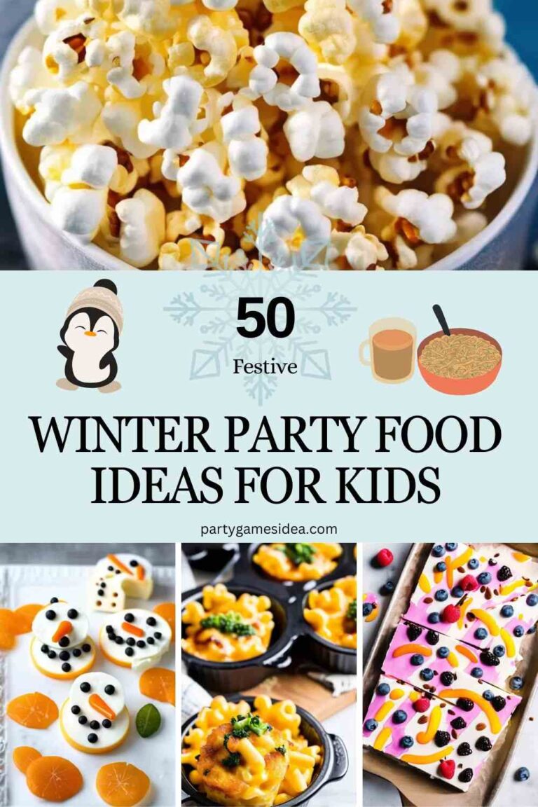 50 Festive Winter Party Food Ideas For Kids - Fun Party Games Ideas for ...