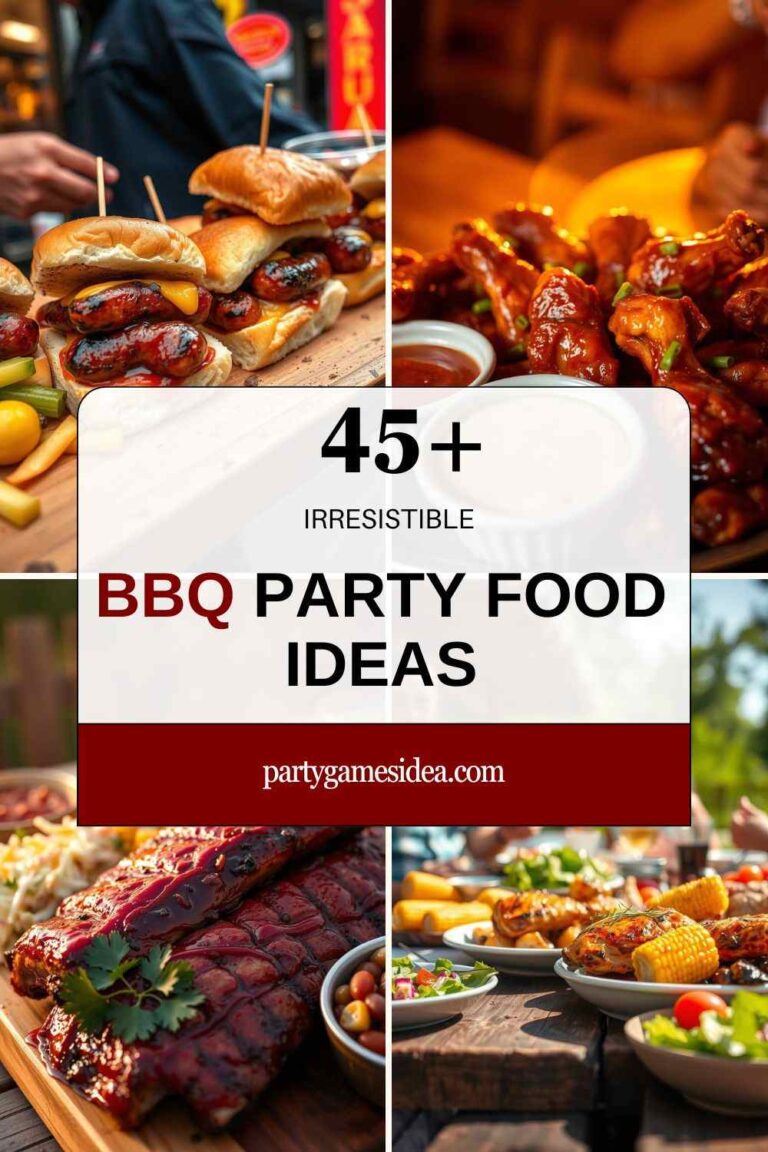 45+ Irresistible BBQ Party Food Ideas - Fun Party Games Ideas for ...