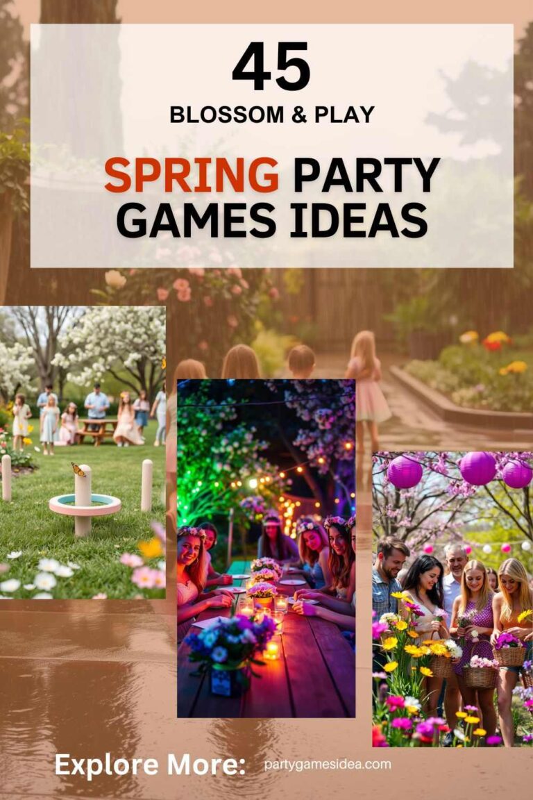 45 Blossom & Play Spring Party Games Ideas - Fun Party Games Ideas for ...