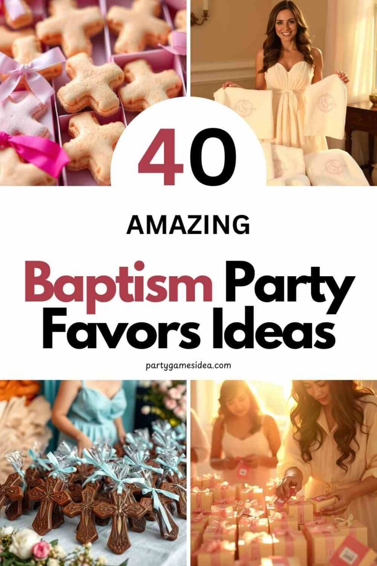 40 Amazing Baptism Party Favors Ideas - Fun Party Games Ideas for ...